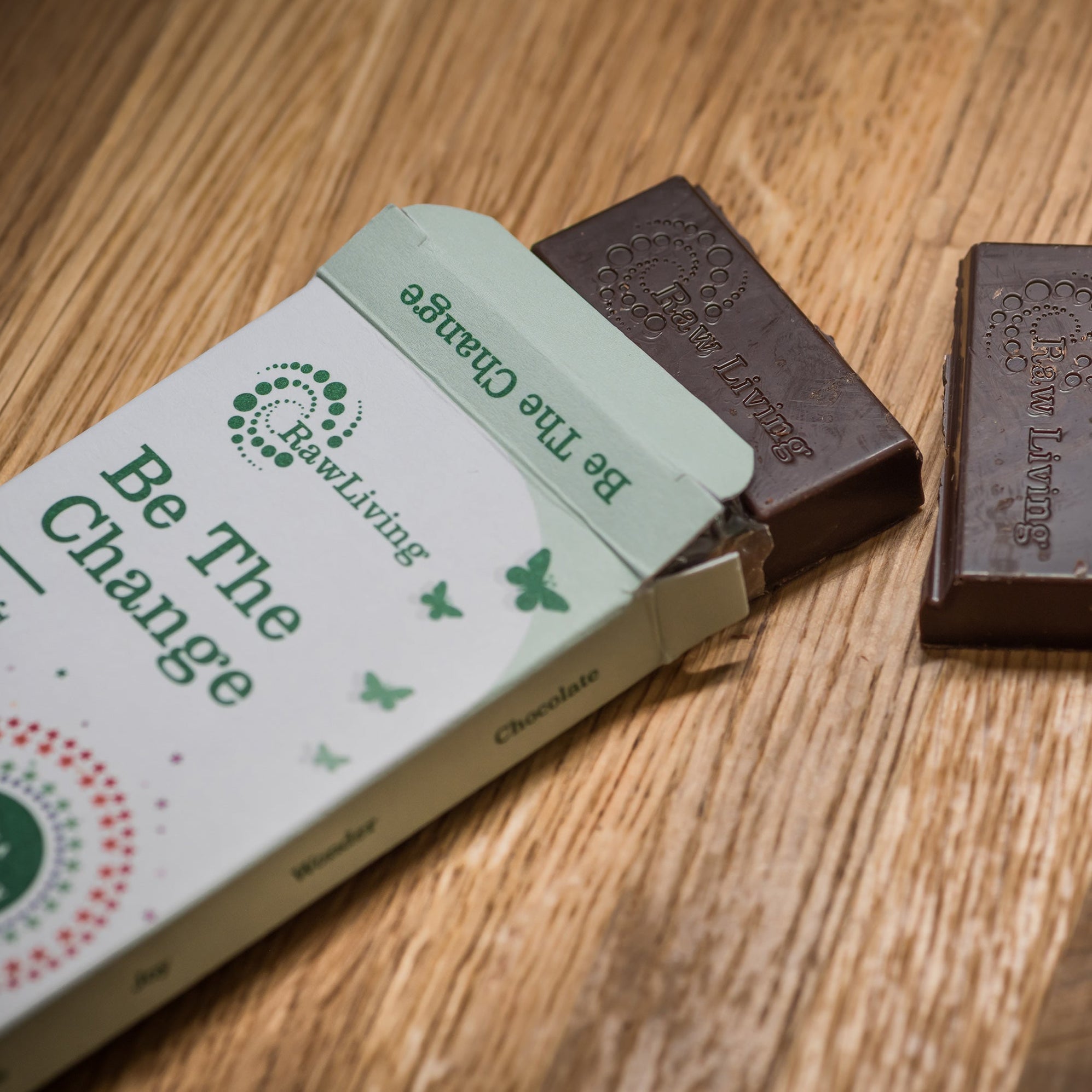 Be The Change Chocolate Bar (50g) | Raw Living UK — Fearne Cotton's ...